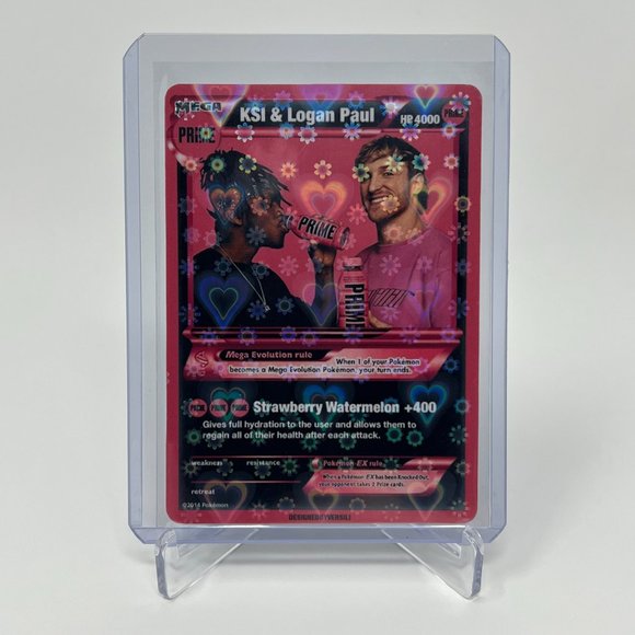 Other | Ksi Logan Paul Pokemon Card Prime | Poshmark